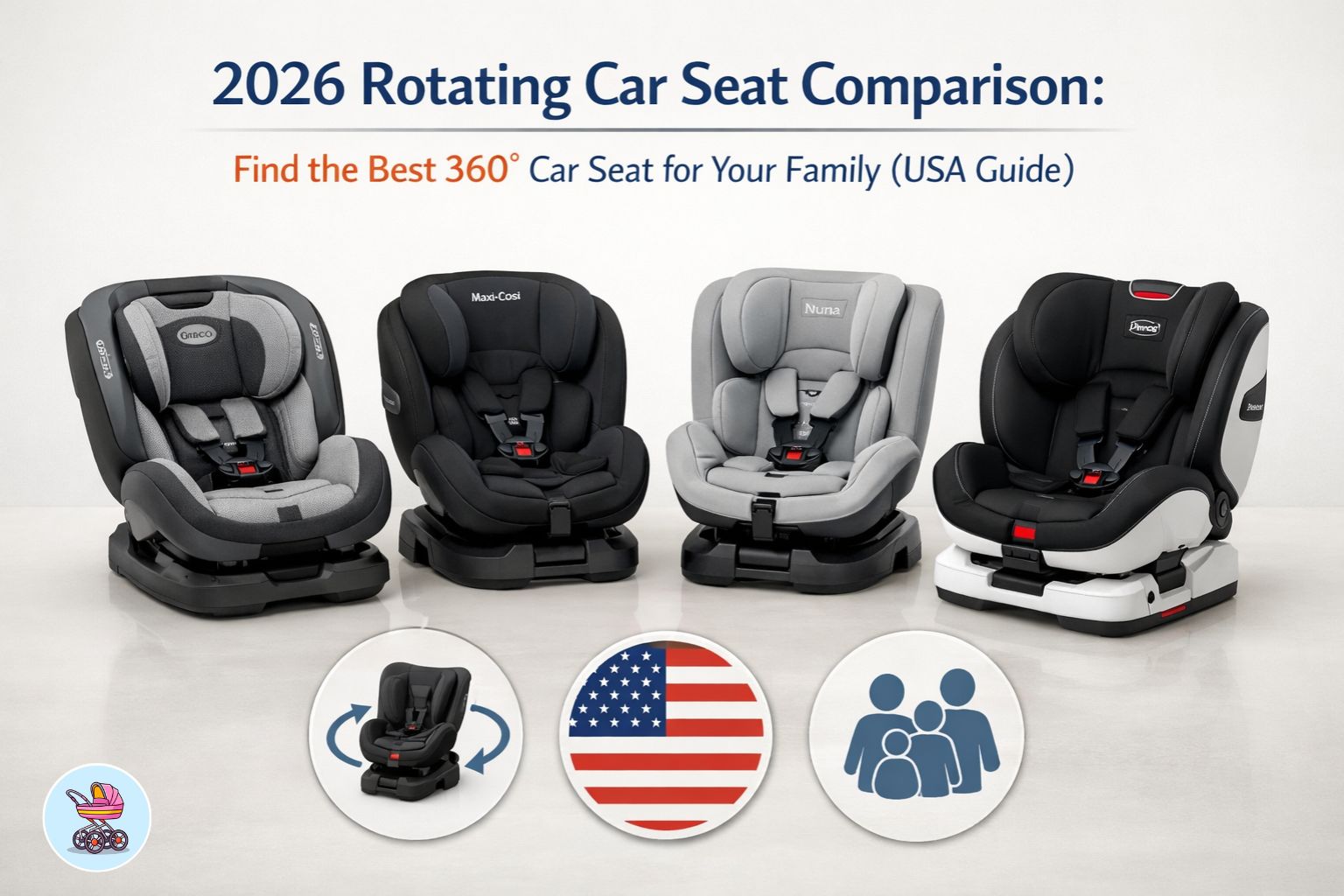 Best Rotating Car Seat Comparison 2026: Top 5 Picks Ranked